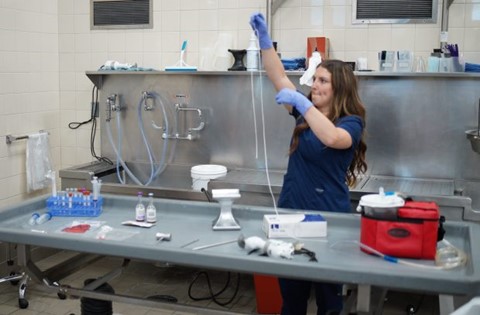 Students get close-up view of medical examiner work via MCC ‘camp’