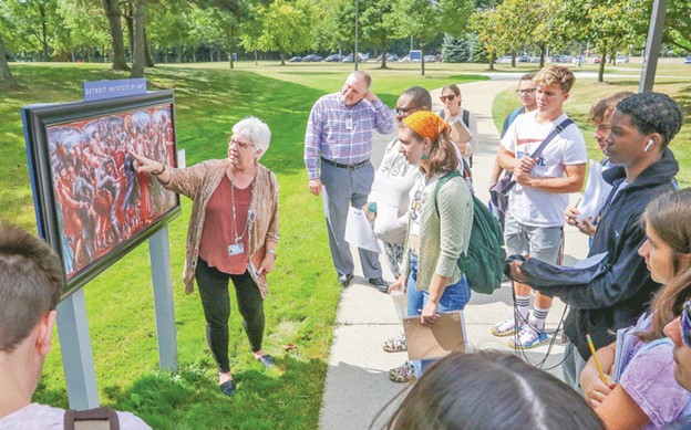 DIA Inside|Out art installation decorates MCC